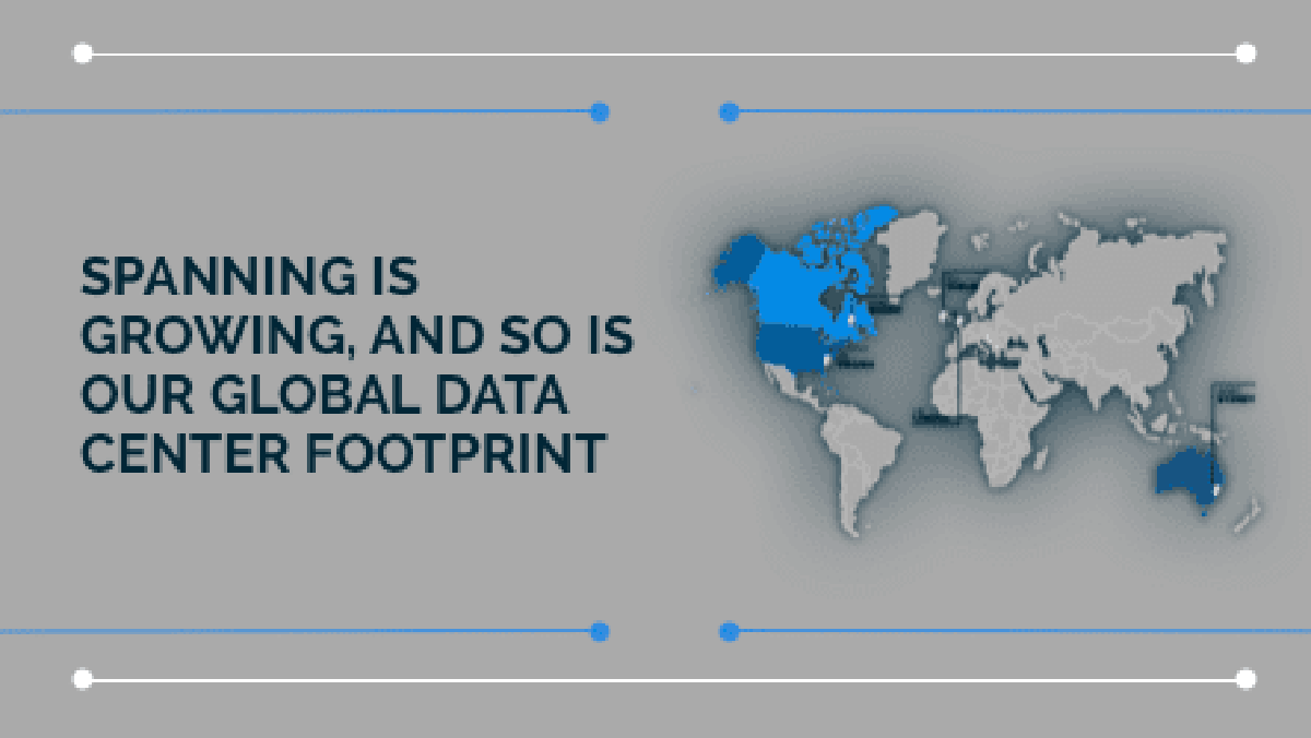 Spanning's Global Data Center Footprint | Spanning