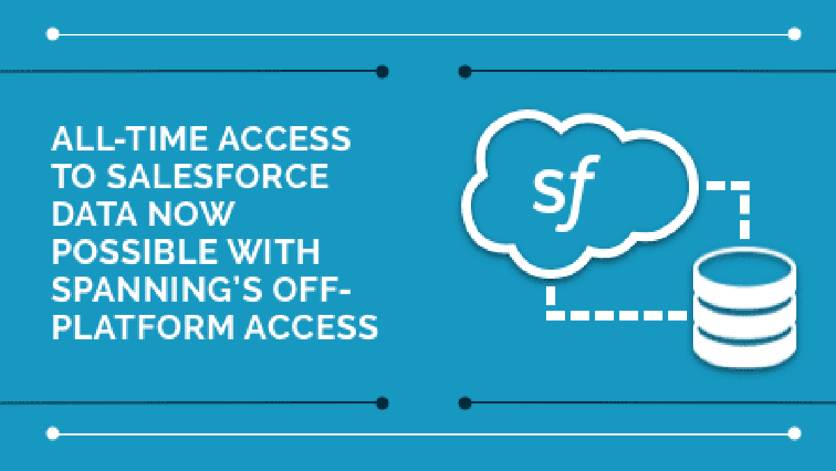 Spanning Off Platform Access For Salesforce I Spanning Spanning