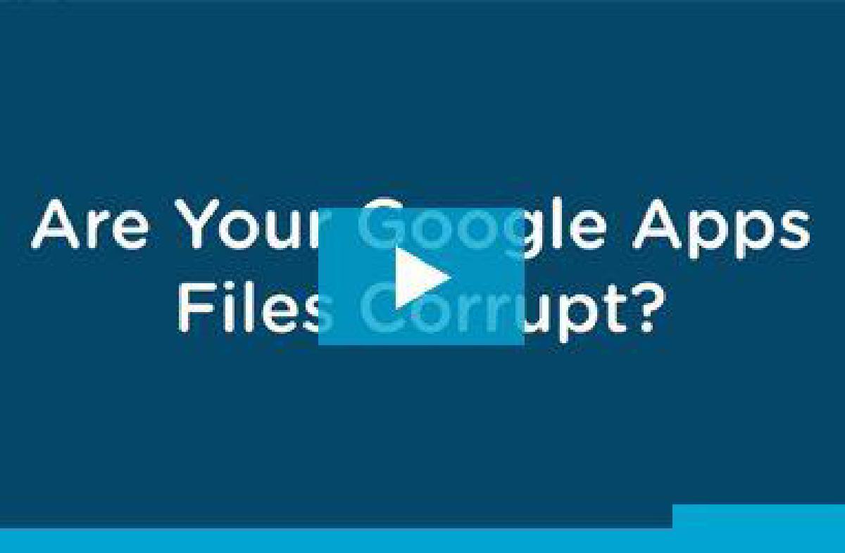 Are Your Google Drive Files Corrupt? Use Spanning Backup to Check ...