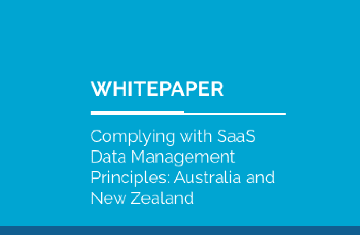 SaaS Data Management Principles & Compliance — AU/NZ | Spanning