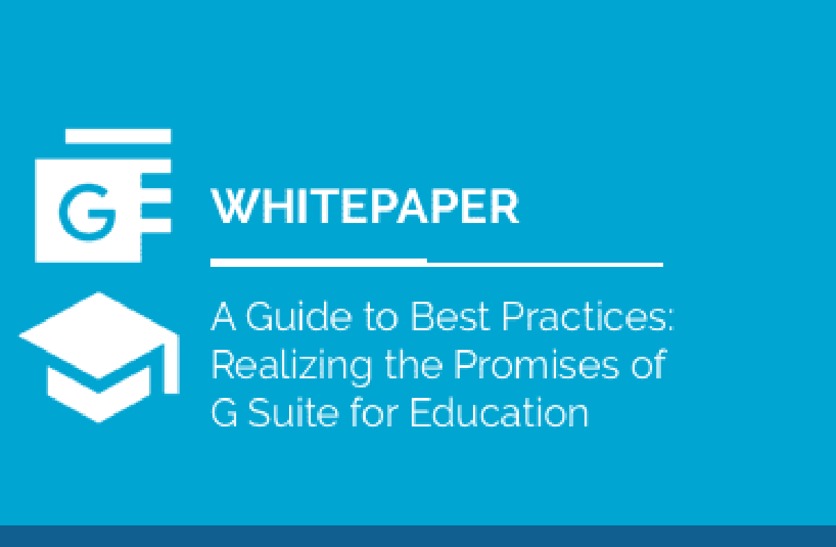 G Suite for Education: Best Practices for Success | Spanning